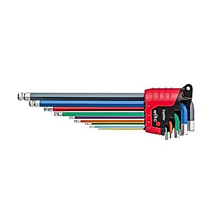 Wiha Color ErgoStar Metric Allen Key Set 9 Piece