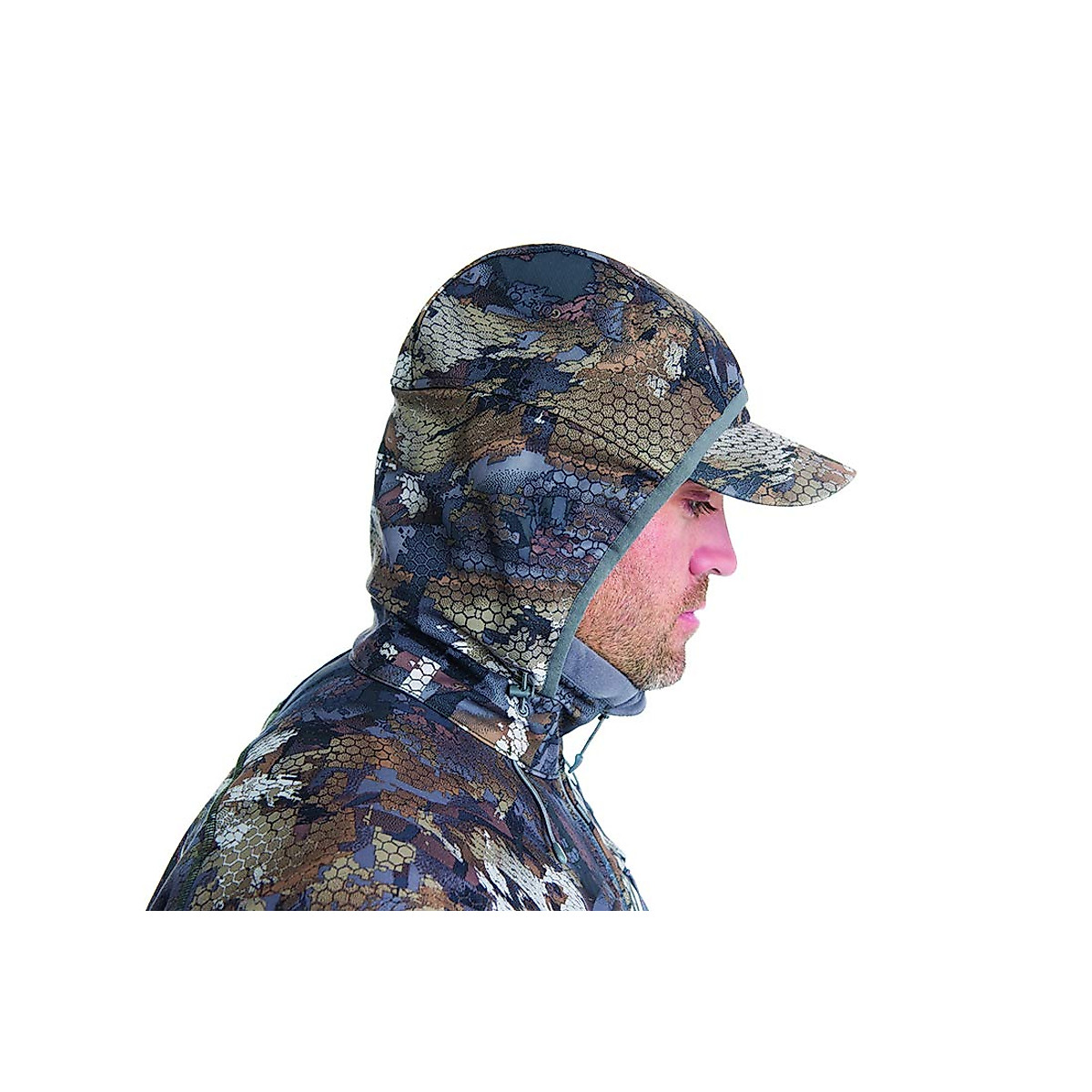 Sitka Men's Hunting Windproof Gore-Tex Camo Dakota Hoody, Optifade Timber, Medium