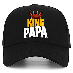 Custom Baseball Cap with Your Text/Image, Personalized Adjustable Trucker Hats,Unisex Sun Plain Cap Mom Gifts, Best Dad Hats Black