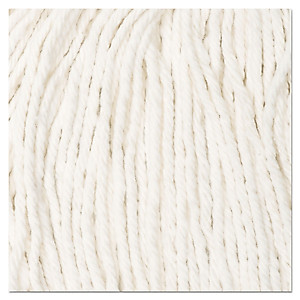 Boardwalk BWK2020REA #20 Cut-End Rayon Wet Mop Head - White