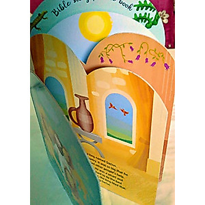Greenbrier International Bible Story Picture Books: Story of Daniel, Moses, Jonah & Noahs Ark Board Books - Set of 4