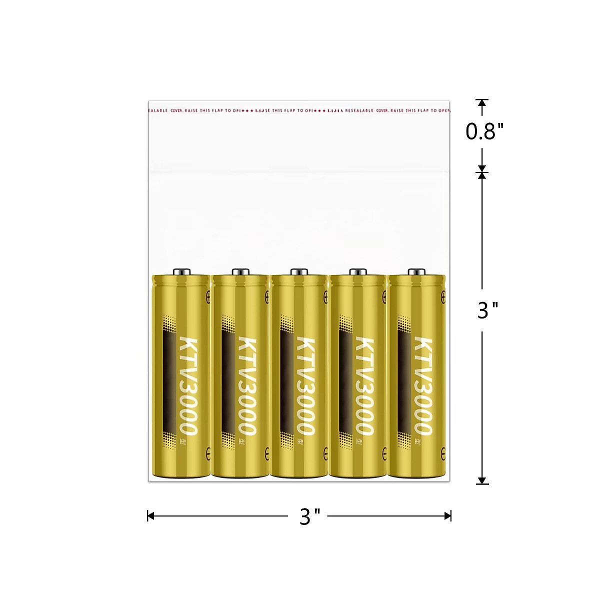 3x3" Self Sealing Bags 500pcs Clear Cello Bags Self Adhesive Cellophane Bags Resealable for Bakery Cookie Candy Soap Cards Snacks Food Treat Gift Favor 6 Sizes to Choose from