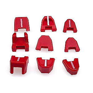 (Set of 9) Nose cushion no mar tip Replacement Milwaukee 42-38-0017 (2746-00) nailer,No-Mar Pad Kit For M18 battery nailers/staplers