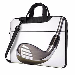 Golf Club Laptop Bag Slim Computer Bag Portable Shoulder Bag Laptop Case Cover For Woman Man 15.6 Inch