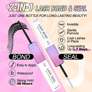 ALICE Lash Extension Kit 140PCS Individual Lashes Kit Fluffy Wispy Lash Clusters DIY Eyelash Extensions with Lash Bond and Seal Strong Hold 10-16MM