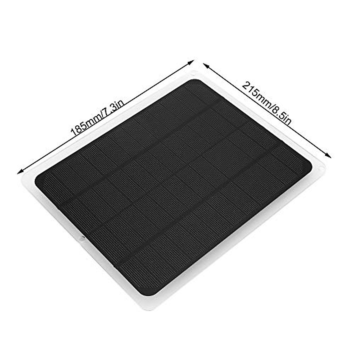 12V 10W Portable Monocrystalline Solar Panel Travel Camping Solar USB Port Charger Outdoor Waterproof Solar Band Car Charger Solar 12V Battery Charger