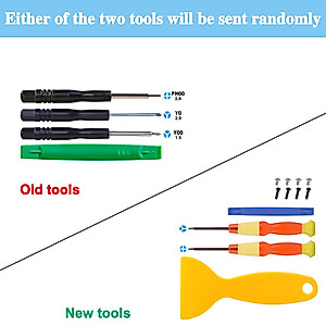 Pickle Power Switch Lite Battery, HDH-003 Battery Replacement for Switch Lite HDH-001 Game Console with Tool Set