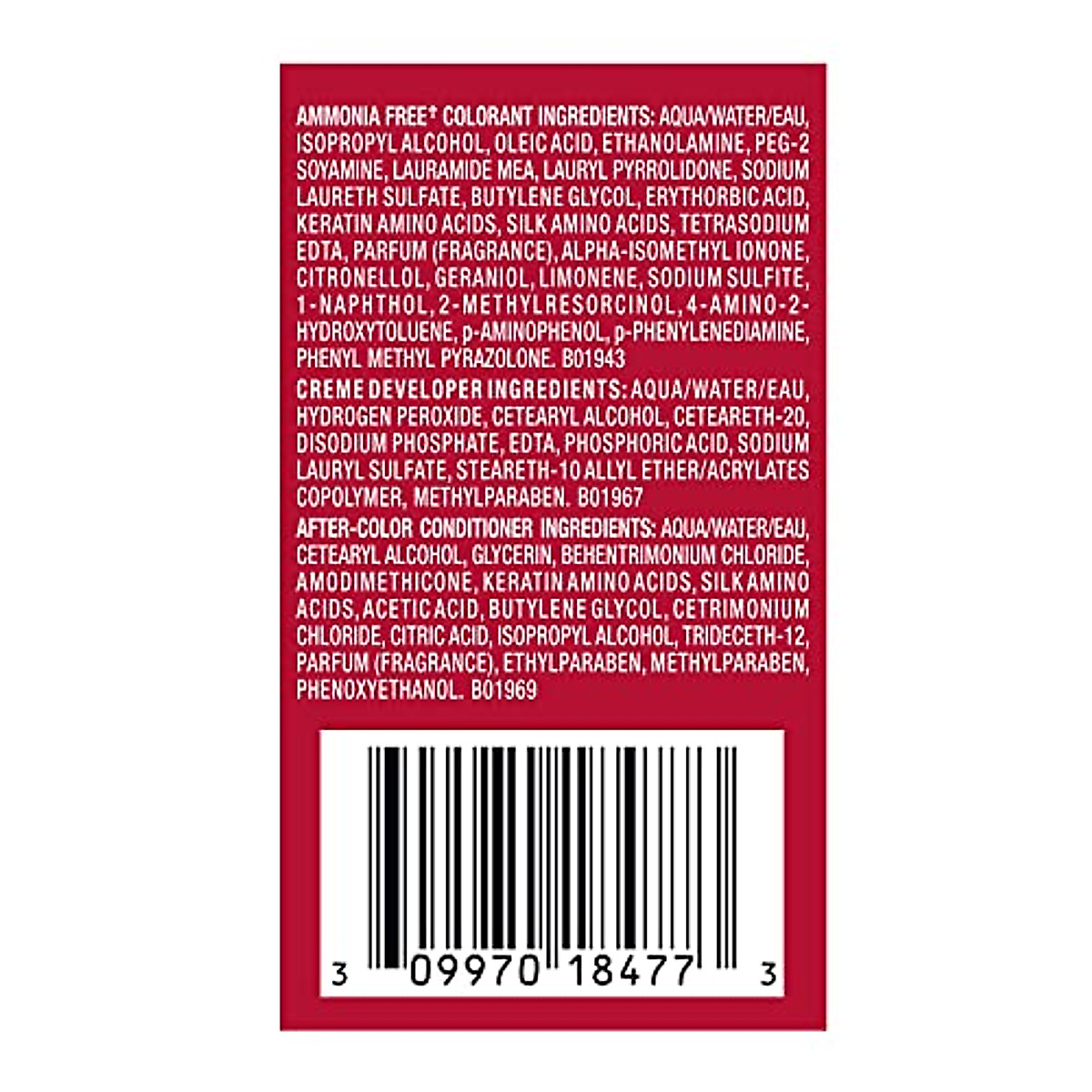 Revlon ColorSilk Permanent Hair Color, 100% Gray Coverage Dye Kit, Ammonia-Free, Keratin and Amino Acids, Red Shades, 45 Bright Auburn (Pack of 3)