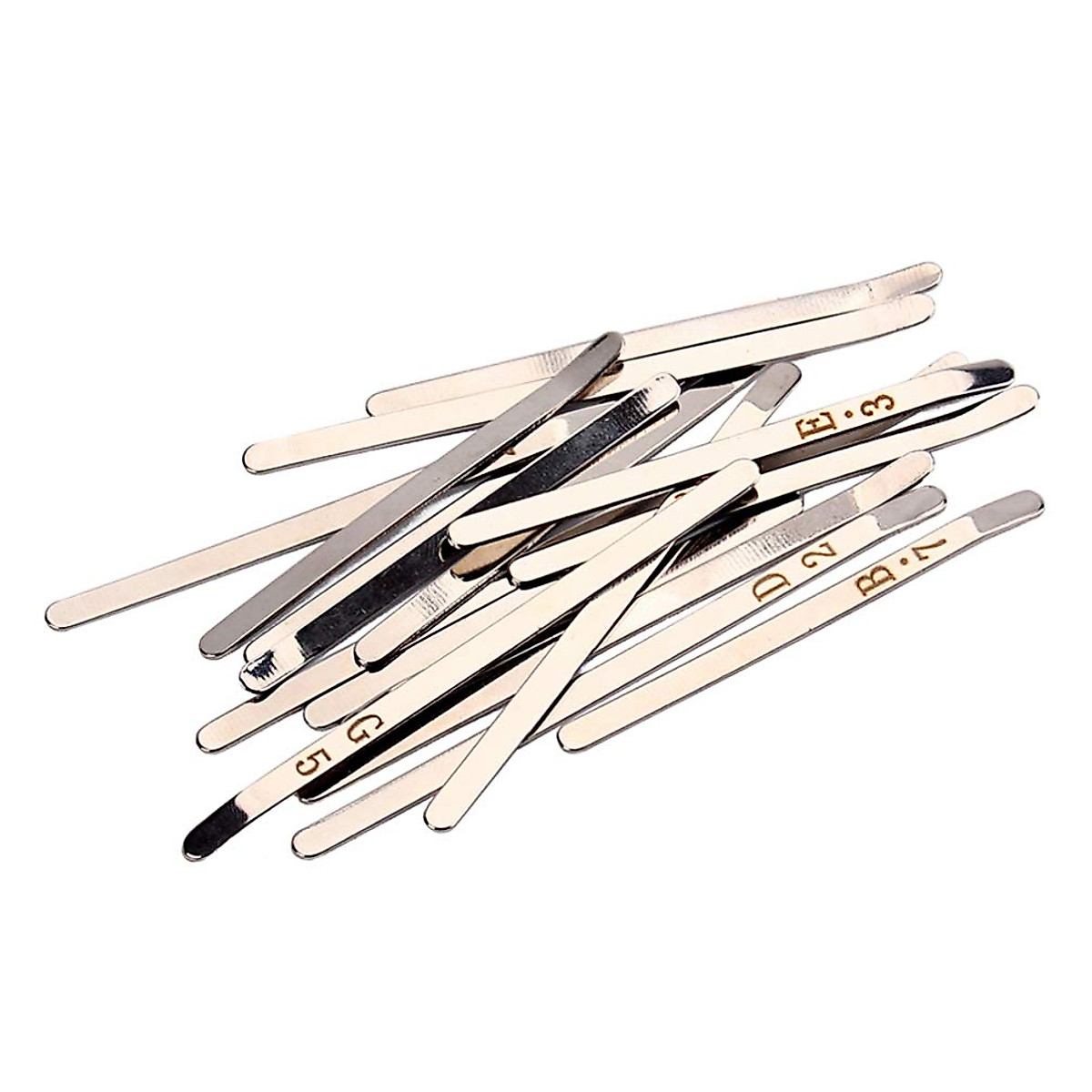 1 Set Thumb Piano Keys Thumb Piano 17 Keys Parts Accessories Kalimba Note Keys Thumb Piano Replacement Keys 17 Key Replacement Kit Kalimba Parts The Piano Music Making Tools