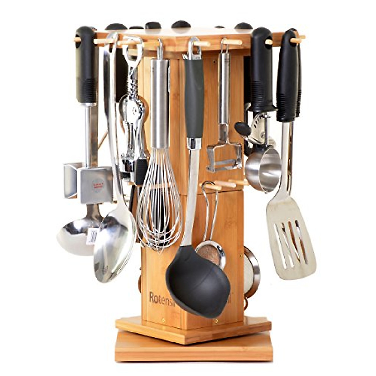 Rotensil Rotating Kitchen Utensil Organizer. Rotating Utensil Holder