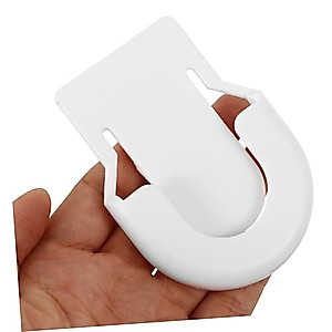 KICHOUSE White Reusable Stethoscope Holder Doctor Accessories Stethoscope Buckle Clip Stethoscope Holder