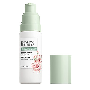 Organic Primer Makeup By Physicians Formula Organic Wear All Natural Mineral Prime, Moisturizes, Protects, Preps Skin, Dermatologist Tested