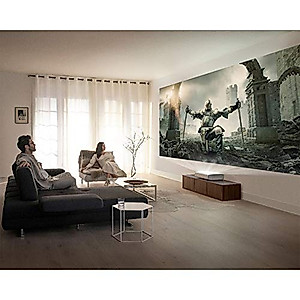 Samsung SP-LSP7TFAXZA 120 inch The Premiere LSP7T 4K Smart Laser Projector Bundle with 120 inch Minolta 16:9 Indoor-Outdoor Screen