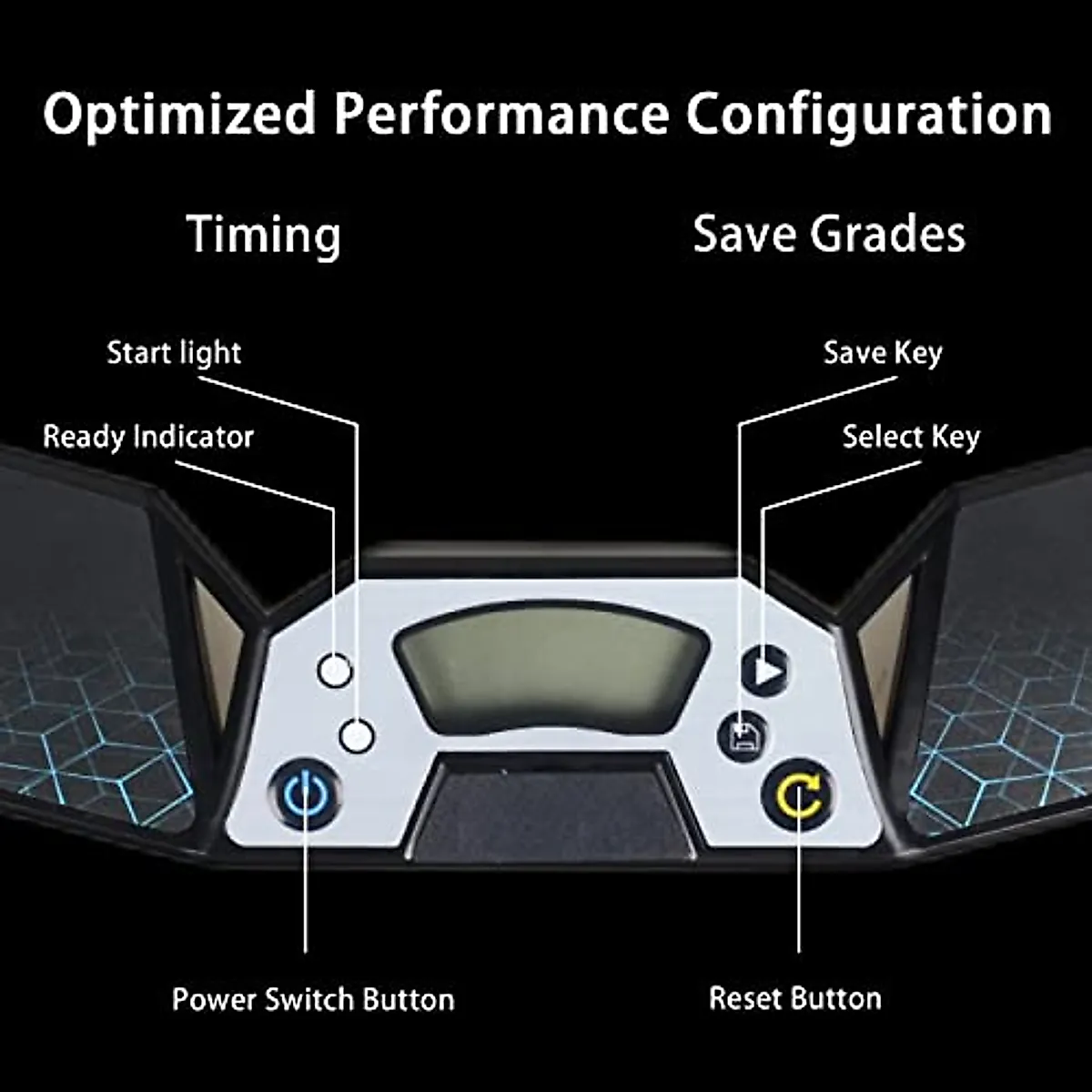 SOARING Timer for Professional Athletics, Touch Control Timer with Display, Timer for Cube Race Stack Competition a Great Gift for Boys and Girls