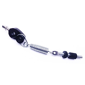 Jiayouy 4pcs Drum Foot Pedal Spring Cam Assembly for Precussion Instrument Replacement Parts (Black)