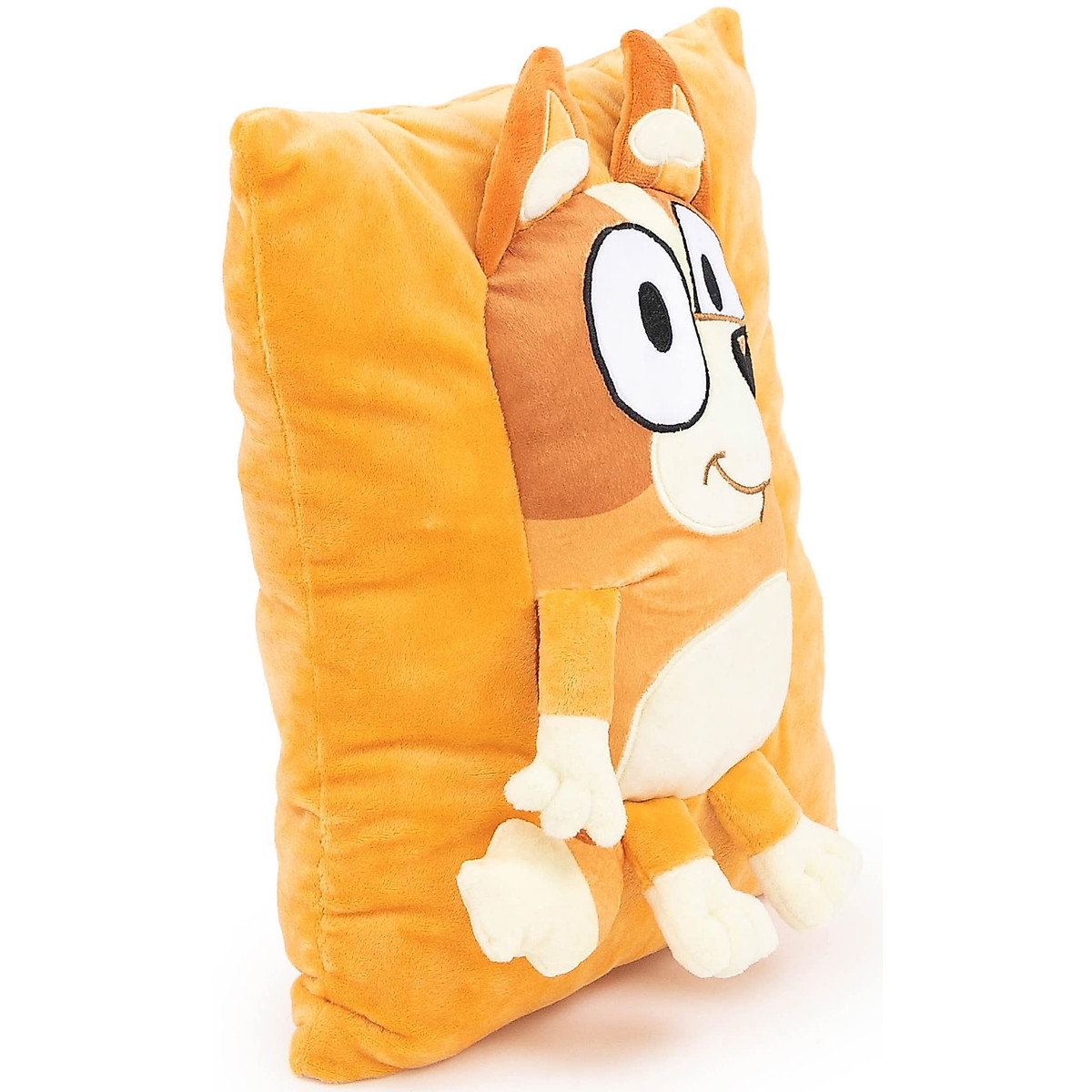 Bluey Bingo Snuggle Pillow - Super Soft Plush Decorative Throw Pillow – Measures 13 Inches (Official Product)