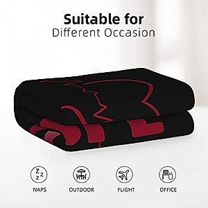IMEEGIEN Hope for A Cure Sickle Cell Anemia Awareness Throw Blanket for Couch 32x48 Inch Soft Blankets Lightweight Warm Sofa Dorm Home Blanket Anti-Pilling Blanket