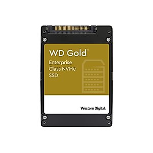 Western Digital 960GB WD Gold SN600 Enterprise Class NVMe Internal SSD - U.2 PCIe, 2.5"/7mm - WDS960G1D0D