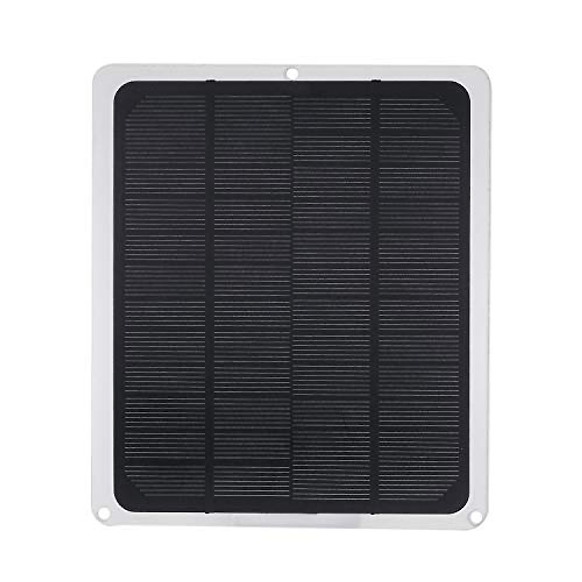 Decdeal Solar Panel with USB Port DC12V 10W Car Chargers Charge for 12V-Battery Portable Completed Accessories for Outdoor Camping Hiking Fishing Climbing