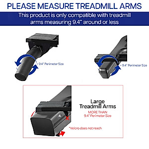 VIVO Universal Wooden Laptop Treadmill Desk, Adjustable Ergonomic Notebook Mount Stand for Treadmills, Includes Mouse Pad and Wrist Support, Stand-TDML4