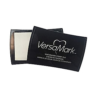 Tsukineko VM000001 Full-Size VersaMark Pigment Inkpad, 3-Inch X 2-Inch, Clear
