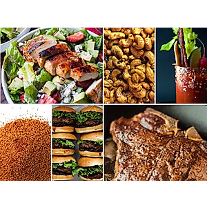 Spiceology – Smoky Honey Habanero – Sweet & Spicy BBQ Rub for Chicken, Ribs, Pork, Steak & Seafood – Smoked Paprika, Honey & Habanero Powder – Gluten-Free Meat Rub & Grill Seasoning – 24 oz