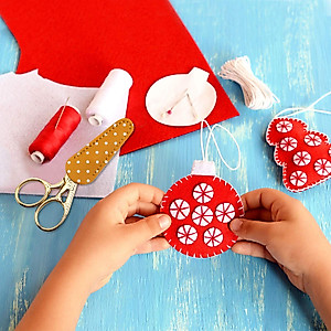 4 Pieces Embroidery Scissors Sewing Stork Scissors and 4 Pieces Leather Scissor Sheath Little Stainless Steel Sharp Scissors for Sewing Crafting Threading Needlework DIY Tools