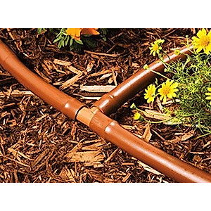 Irrigation Fittings Kit for 1/2" Tubing 20 PIECE SET - 5 Tees, 5 Couplings, 5 Elbows, 5 End Cap Figure 8 Plugs - Barbed Connectors (For Rain Bird 16mm .520 ID and Compatible Drip or Sprinkler Systems)