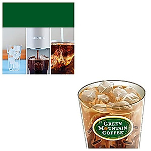 Bulk Coffee Green Mountain Coffee Roasters Brew Over Ice Hazelnut Cream Flavored Iced Coffee - Pack of 1 Box- 24 K Cups Total - For Use in Keurig Coffee Makers
