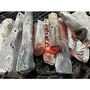 The Bincho Grill Binchotan Charcoal for Japanese BBQ 22lbs. Premium Hardwood High-Grade for Yakitori