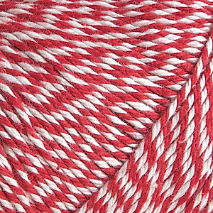 Knit Picks Dishie Twist Worsted Weight 100% Cotton Yarn - 100 g (Fiesta Red)