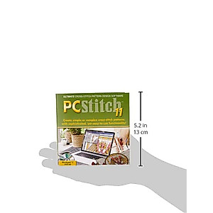 M & R Technologies Pc Pro Cross Stitch Software Version 11, Multicoloured, 19.3 x 13.71 x 3.55 cm