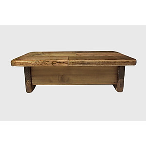 Kirk Rogers Furniture Company Foot Stool One of a Kind Maple Stain (Made in the USA)