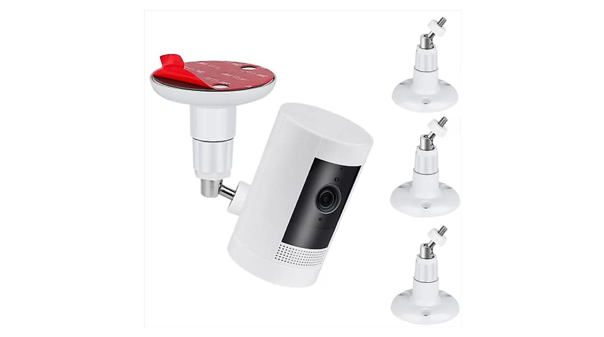 3 Pack Adjustable Wall Mount for Ring Cameras | Easy Indoor/Outdoor Mount