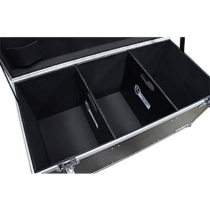 Harmony Audio HCUT4422W Pro Audio DJ Touring 44x22x22 Utility Road Trunk Case Wheels