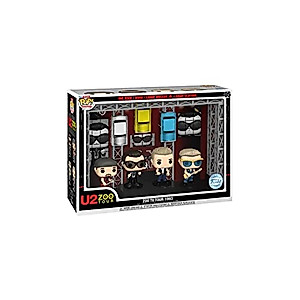 Funko POP Moment Deluxe: U2 s Zoo TV Tour (1993) Vinyl Figures (2022 Limited Edition Exclusive)