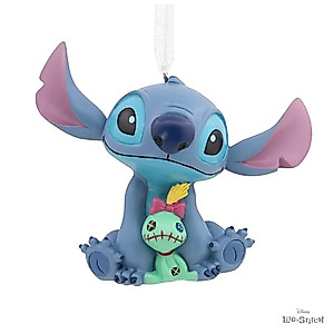 Hallmark Disney Lilo & Stitch Stitch With Scrump Christmas Ornament