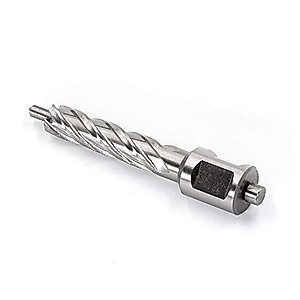 Annular Cutter JESTUOUS 3/4 Inch Weldon Shank 1/2 Cutting Diameter 2 Cutting Depth with Pilot Pin Slugger Bits Two Flat HSS Kit for Magnetic Drill Press,1 Piece