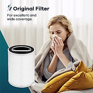 Welov P200S Air Purifiers for Home Large Room with An Extra H13 True HEPA Filter Bundle