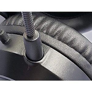 TNE for Turtle Beach 50x Recon Mic Replacement 3.5mm Game Microphone Boom for Ear Force XO Three XO Four Stealth Recon 150 50 50P 60P Camo Xbox One PS4 Gaming Headsets Premium with Lock