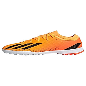 adidas X SPEEDPORTAL.3 Turf Football Shoe, Solar Gold/Black/Team Solar Orange, 5.5 US Unisex Big Kid