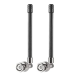 1/4 Wave Replacement Antenna for Shure SLX, BLX, U4S, U4D, UR and More. 470 to 752Mhz（Pack of 2）,Eifagur