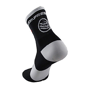 Xcompression Unisex Breathable Sport Socks Men's Cycling and Running Compression Socks Sizes 6-11