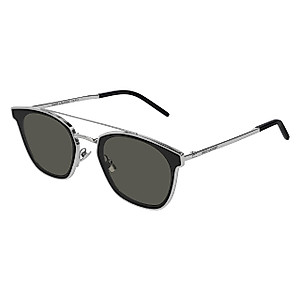 Saint Laurent SL 28 Metal Silver/Grey One Size