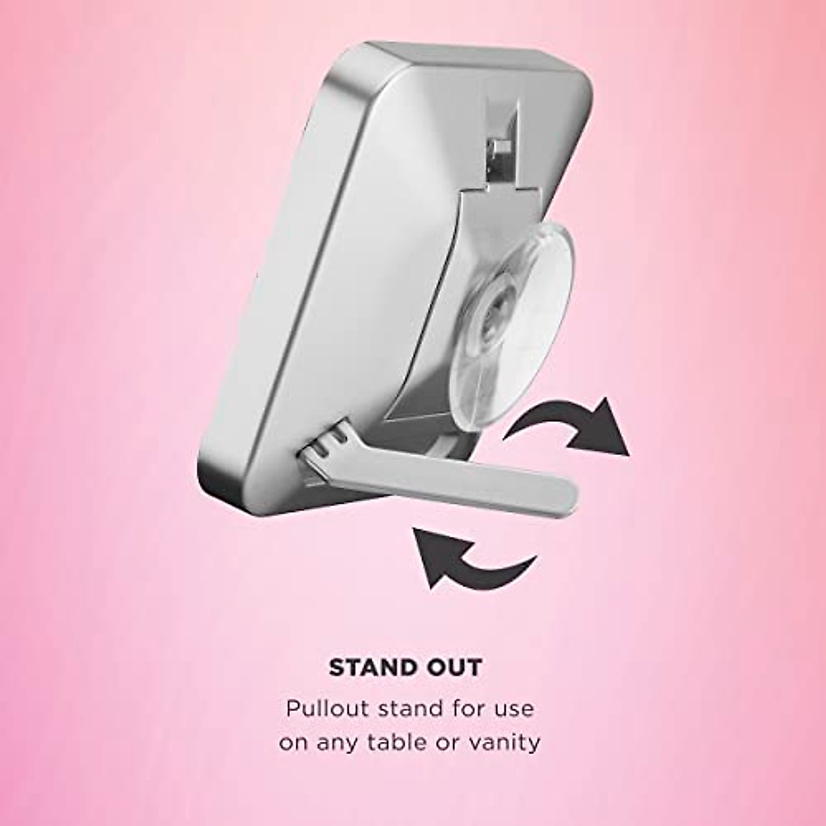 Conair Reflections LED Lighted Spot Makeup Mirror, 12x Magnification