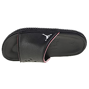 Nike Men's Jordan Play Slide Black-Photon Dust-University Red (DC9835 060) Sandals - Black Slides (us_footwear_size_system, adult, men, numeric, medium, numeric_8)