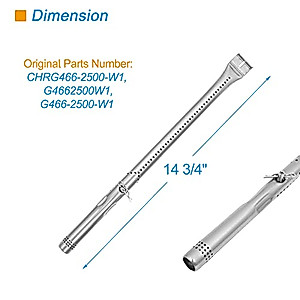BBQration Grill Replacement Parts for Charbroil Performance TRU-Infrared 450 3-Burner Gas Grill 463370719 463371719 463371116 463371316 463371716 469335115 463338014 463322613