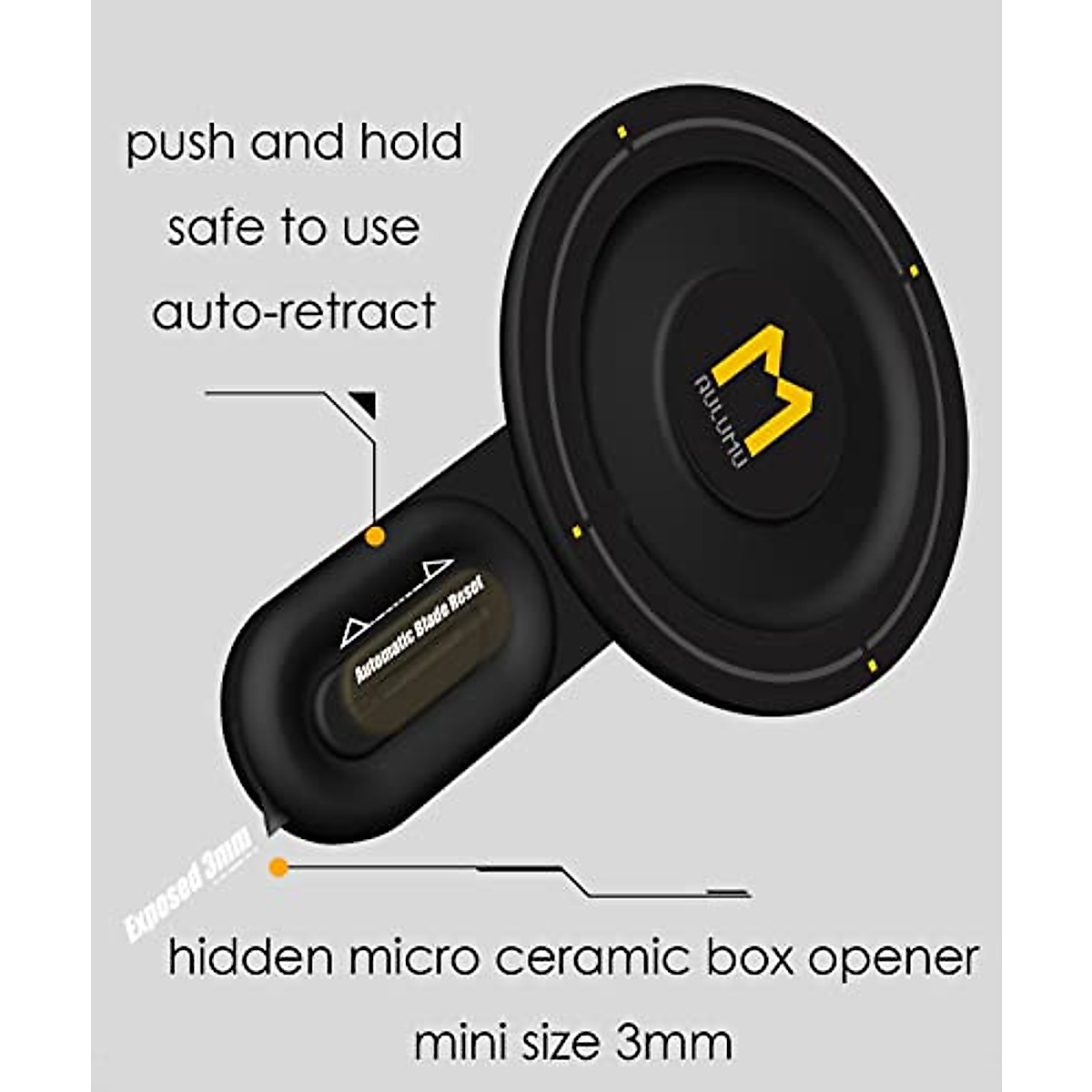 Aulumu [Compatible with MagSafe] for iPhone 14 Pro Max & Magnetic Phone Grip, Includes Phone case and Magnetic Phone Holder