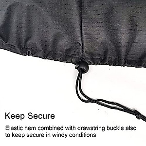 Quantfire 34” Kamado Dome Grill Cover for XLarge Big Green Egg, Kamado Joe Big Joe in Built-in or Island,XL Big Green Egg Accessories Waterproof Outdoor Grill Cover