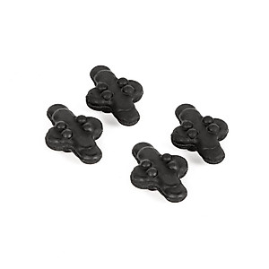 LimbSaver unisex adult 4-Pack String Silencers, Black